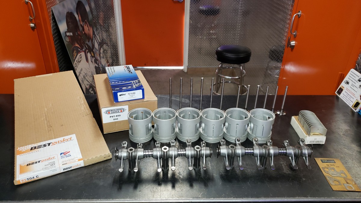 207-Chevy-Engine-Parts-04-30-2019 - Motor Mission Machine and Radiator