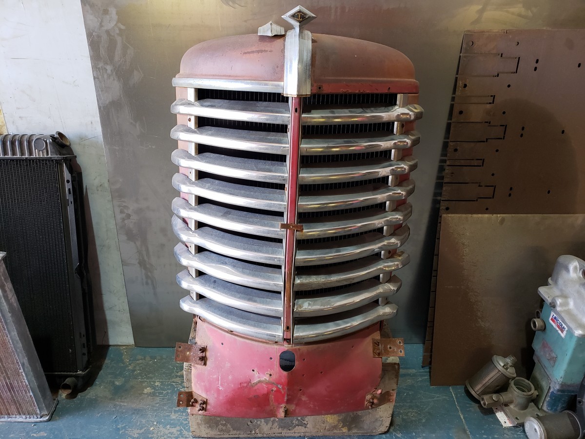 1948-Diamond-T-Radiator-05-04-2020.jpg - Motor Mission Machine and Radiator