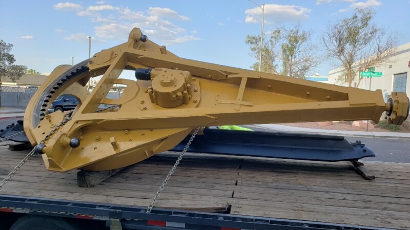 Caterpillar 16G Grader Circle Drawbar A-Frame Repair and Rebuild ...