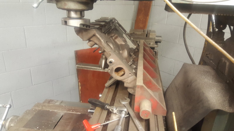 Ford FE (Ford Edsel) 360 Intake Manifold Surface Surfacing & Milling ...